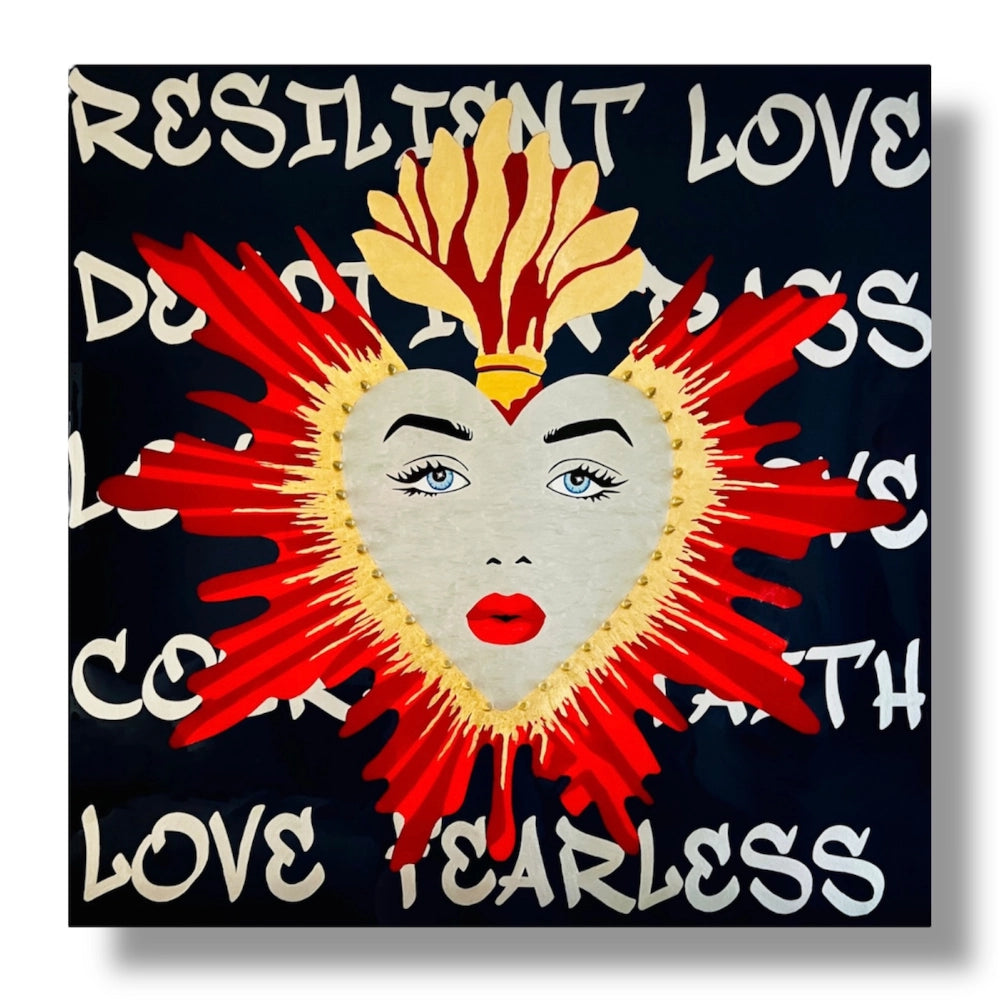 Resilient Love | Artwork by Stephanie Hansen | Art Box Gallery | St. Augustine, FL – Art Box ...